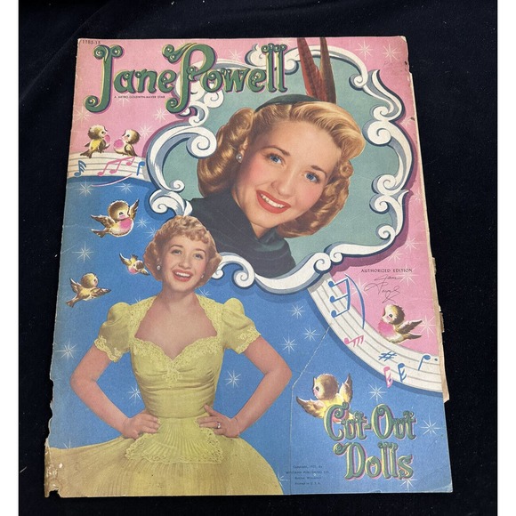 Whitman | Accents | Original 951 Jane Powell Paper Dolls By Whitman ...